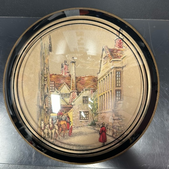 Art | Vintage Bubble Glass Victorian Scene Peter Watson Studio | Poshmark